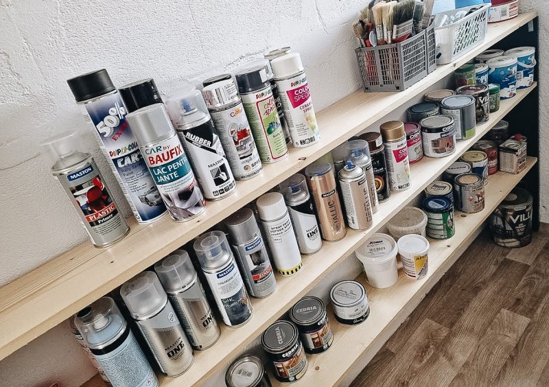 Cum construiesti rafturi simple pentru depozitare | GabiRalea.ro